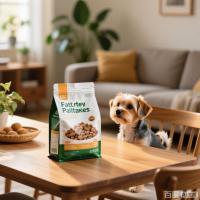 China Aroma Barrier Oxygen Barrier Moisture Barrier Pet Food Packaging Pouch for Premium Pet Nutrition for sale