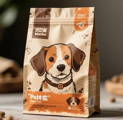 China OEM Brand Pet Food Packaging Pouch Moisture Barrier With Triple Layer Protection for sale