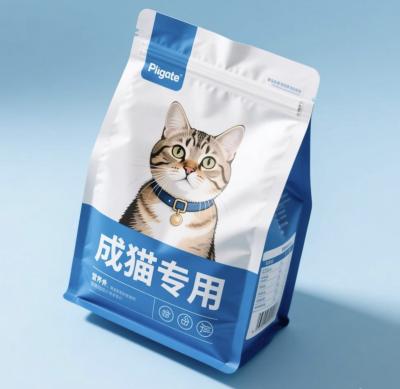 China Customizable Pet Food Packaging Bags Plastic Dog Snack Pouch Nutrient Protection for sale