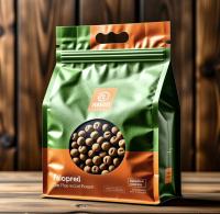 China PET VMPET PE Film Structure Pet Food Packaging Pouch Dog Treat Packaging Bags for sale