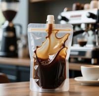 China OEM ODM Coffee Liquid Packaging Pouch Barrier Protection Spouted Stand Up Pouch for sale