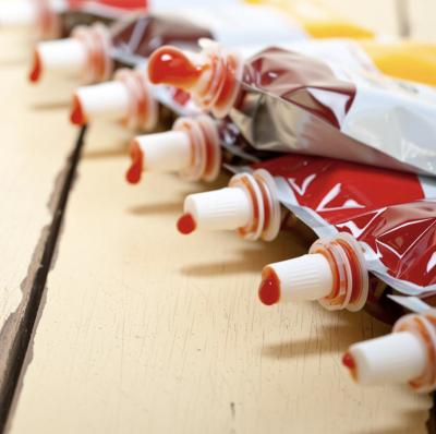 China OEM High Barrier Liquid Packaging Pouch Stand Up Sauce Pouch With Flavor Protection for sale