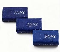 China Biodegradable Recycled Soap Paper Packaging Custom Sized Beautiful Designs Wholesale for sale