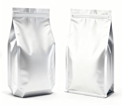 China OEM Printing Flat Bottom Eight Side Sealed Pouch Biodegradable Coffee Packaging for sale
