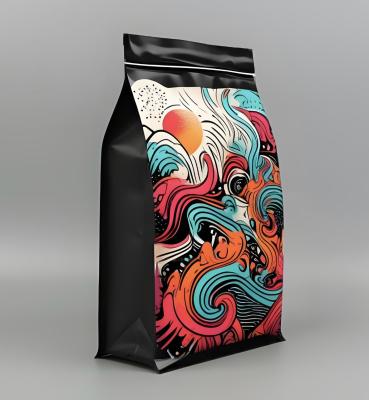 China Custom Film Structures 8 Side Sealed Pouch With Ultra High Barrier Flat Bottom for sale