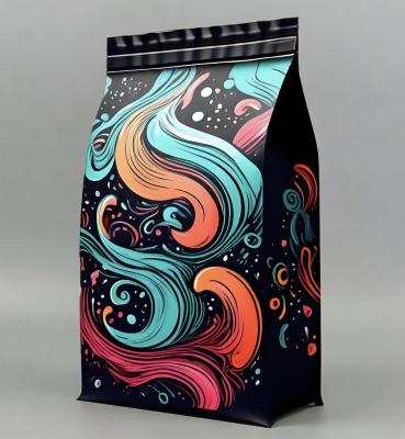 China Custom Gravure Printing 8 Side Seal Pouch With Corrosion Proof Sealing Food Grade for sale