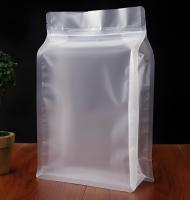 China Custom Material 8 Side Seal Pouch Self Standing With High Strength Exterior Layers for sale
