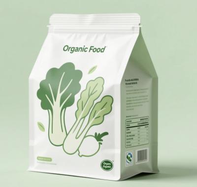 China High Gloss Resealable Packaging Bags 8 Side Sealed Pouch With PET Outer Layer for sale