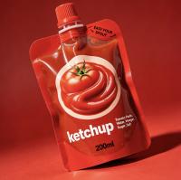 China Custom-Printed Spout Pouch with Leak-Proof Cap and Multi-Layer Film for Sauces and Condiments for sale