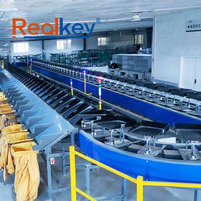 China Compact Structure Personalized Tilt Tray Sorters Low Strong Adaptability OEM/ODM for sale