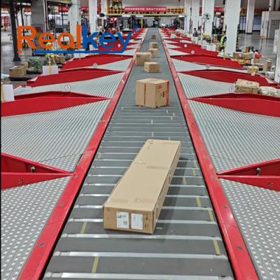 China Narrow Belt Type Package Sorting Machine For Fragile Items Customized Solutions for sale
