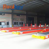 China Four / Five Sections Telescopic Belt Conveyor High Modularity Long Service Life for sale
