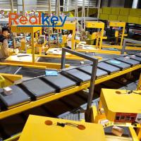 China High Processing Capacity Crossbelt Sorter Dual Cart Linkage Efficient Logistics Sorter for sale