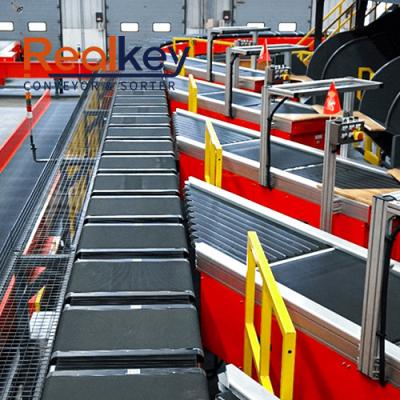 China Easy Maintain Cross Belt Sorter Conveyor For Postal And Express Delivery for sale