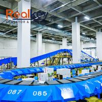 China Precision Crossbelt Sorter For Sorting Parcels And Cartons for sale