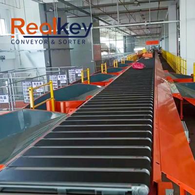 China High Efficiency Linear Narrow Belt Sorter Conveyor CE Certified for sale