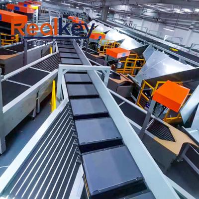 China Customizable Loop Cross Belt Sorter For High Speed And Accurate Sorting In Complex Warehouse Environments for sale