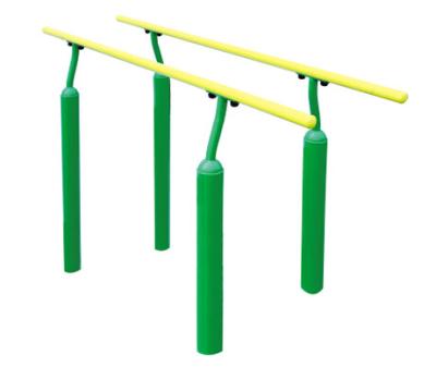 China outdoor fitness equipments steel based zinc powder coating Parellel Bar OK-S03 for sale