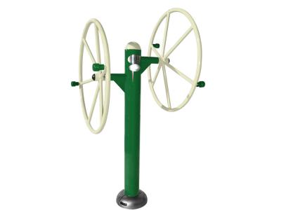 China outdoor fitness equipments galvanized steel based Rotating Wheel-ST-J01X for sale