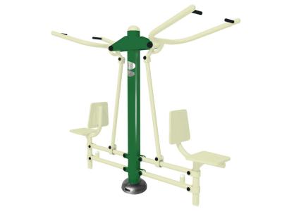 China outdoor fitness equipments galvanized steel based Pull down chair-ST-Z04X for sale
