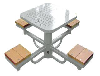 China outdoor fitness equipments WPC materials based chess desk-LK-Q01 for sale