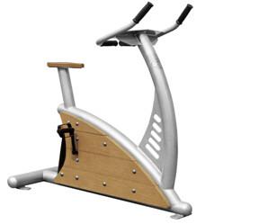 China outdoor fitness equipments WPC materials based Fitness Bike-LK-Z01 for sale