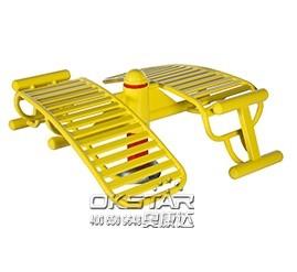 China Outdoor Fitness Equipments-ST 2017 hot seller gymnastic gym bench press outdoor fitness equipment for sale