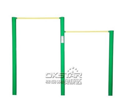 China Public Park Used Outdoor Simple Fitness Equipment Uneven Bars for sale