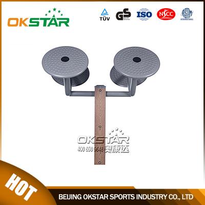 China outdoor gym equipment Park Wood outdoor Exercise Equipment Tai Chi Spinner  For Arm Training for sale