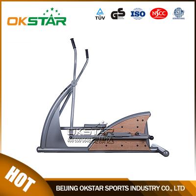 China outdoor gym equipment park wood outdoor elliptical trainer for sale