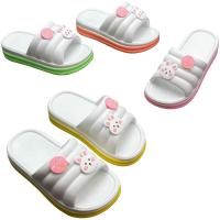 China EVA Kids Platform Slides with Bunny Decoration for sale