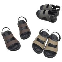 China EVA Minimalist Kids Sandals Anti-slip Massage Insole Unisex Children Casual Beach Sandals for sale