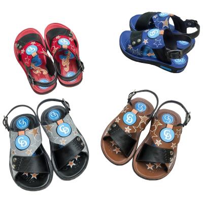 China PVC Star Pattern Boys Sport Sandals Wear-resistant Anti-slip Children Outdoor Beach Sandals for sale