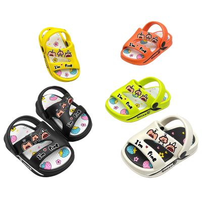 China EVA Kids Casual Sandals Anti-slip Beach Children Slippers for sale