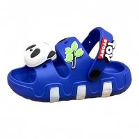 China EVA Cartoon Panda Kids Sandals Anti-collision Soft Sole Children Beach Clogs for sale
