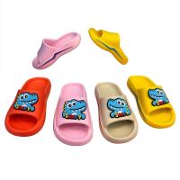 China EVA Kids Cartoon Dinosaur Slides - Lightweight Casual Slippers for sale