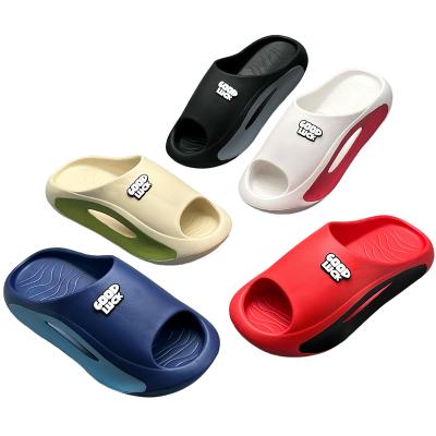China EVA Men Thick Sole Platform Slides - Casual & Comfortable Slippers for sale