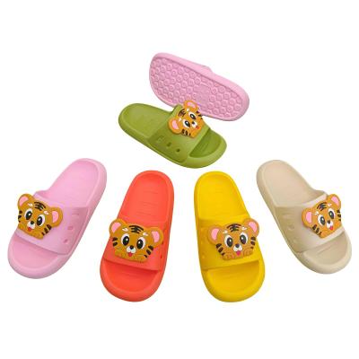 China EVA Kids Tiger Slides - Tropical Anti-slip Children Slippers Wholesale for sale