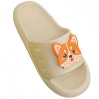 China EVA Kids Corgi Slides - Cute Dog Casual Slippers for sale