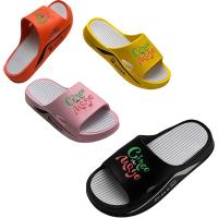 China EVA Unisex Slides with Cinco de Mayo Print Thick Sole Non-slip Casual Slippers for sale