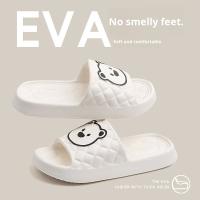 China Factory Direct Cartoon Bear Home Slippers Soft Sole Anti-Slip for sale