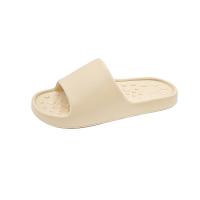 China Stylish Lightweight Indoor Slippers Durable EVA Footwear with Anti-Slip Sole Plain Color Slide Sandals for Leisure for sale
