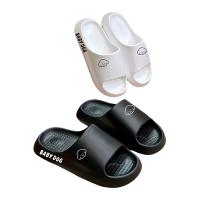 China New-stepping Waterproof Casual Slippers for Men and Women Summer Indoor Bathroom Use Non-slip EVA Soft-soled Couple Sandals for sale