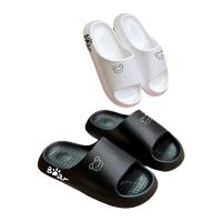 China New-stepping Waterproof Casual Slippers for Men and Women Summer Indoor Bathroom Use Non-slip EVA Soft-soled Couple Sandals for sale