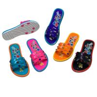 China Women's PVC Floral Slides, Factory Direct Wholesale for sale
