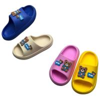 China Kids' Cartoon Slide Sandals Summer Outdoor Slippers 4 Colors 5 Designs-Waterproof Breathable Anti-Slip EVA Sole MOQ 1800+ for sale