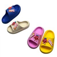 China Kids' Cartoon Slide Sandals Summer Outdoor Slippers 4 Colors 5 Designs-Waterproof Breathable Anti-Slip EVA Sole MOQ 1800+ for sale