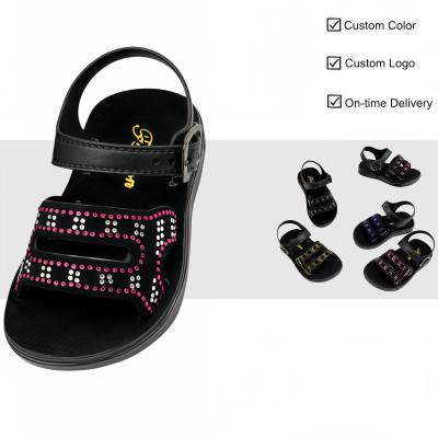 China PVC Kids Outdoor Sandals, Waterproof Wear-resistant Non-slip Beach Shoes for Children for sale