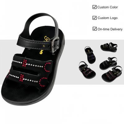 China PVC Kids Casual Sandals Non-slip Outdoor Beach Children Footwear for sale