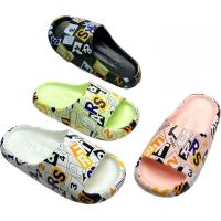 China EVA Letter Printed Casual Slides | Factory Direct Wholesale for sale